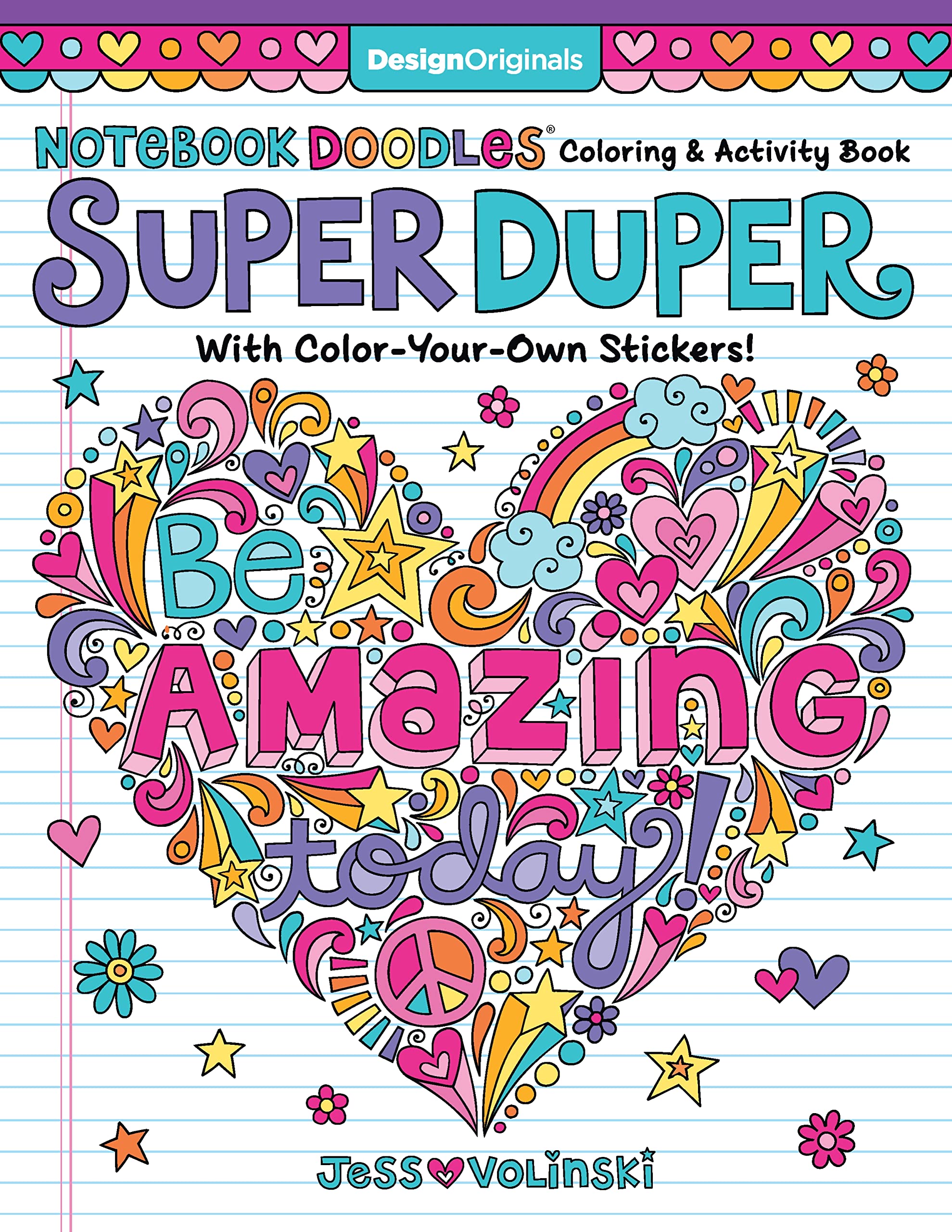 NOTEBOOK DOODLES SUPER DUPER – Simply Wonderful Toys