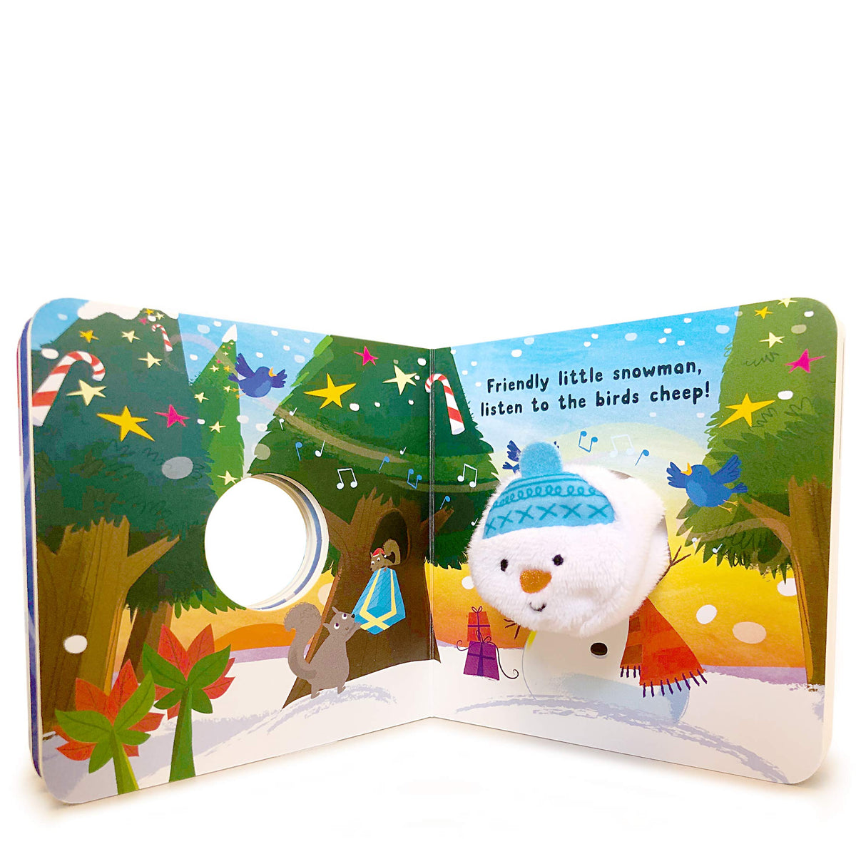 FRIENDLY LITTLE SNOWMAN FINGER BOOK – Simply Wonderful Toys