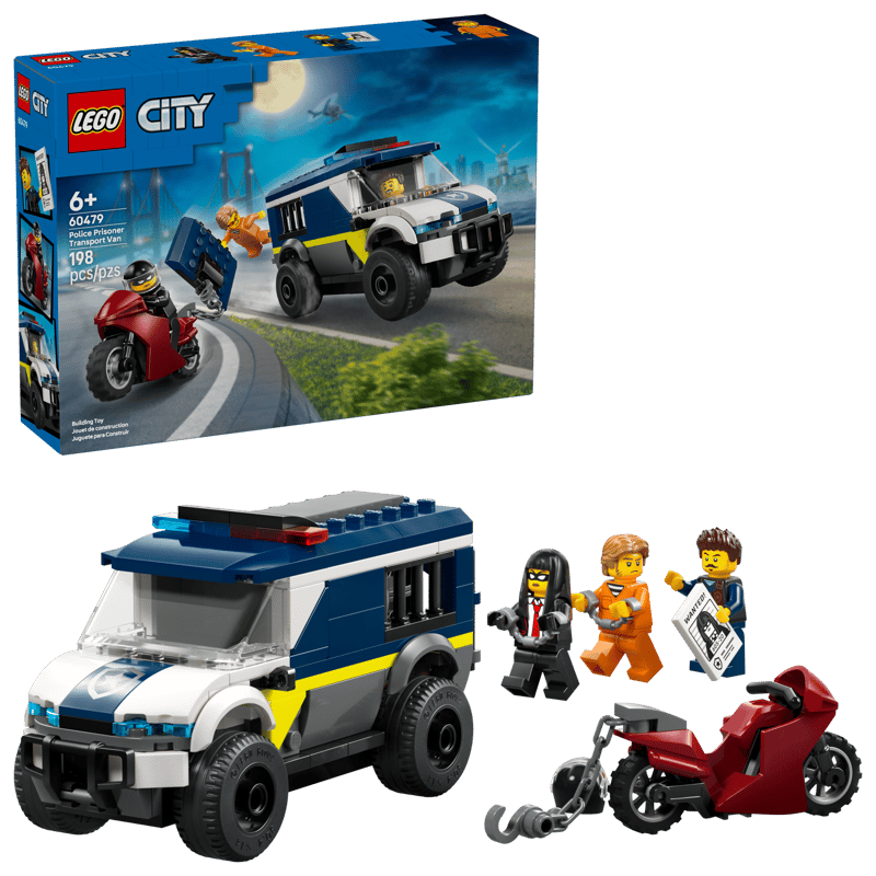 LEGO CITY POLICE PRISONER TRANSPORT VAN – Simply Wonderful Toys