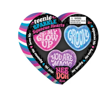 NEE DOH SPARKLE HEARTS TEENIE – Simply Wonderful Toys