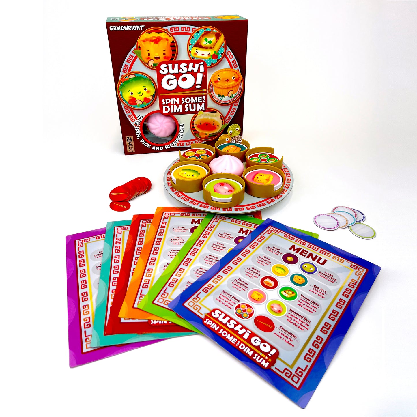 GAMEWRIGHT: SUSHI GO! SPIN SOME FOR SOME DIM SUM – Simply Wonderful Toys